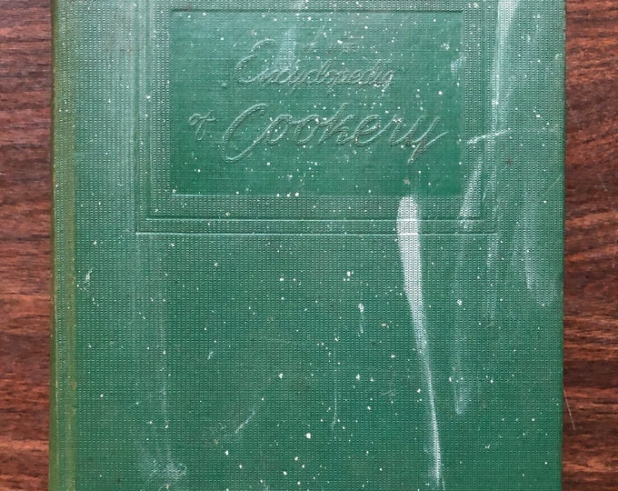 Antique Cookbook 1948 the Wise Encyclopedia of Cookery 1st Edition ...
