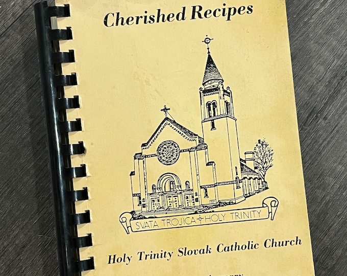 1984 Cherished Recipes Holy Trinity Slovak Catholic Church 80th ...