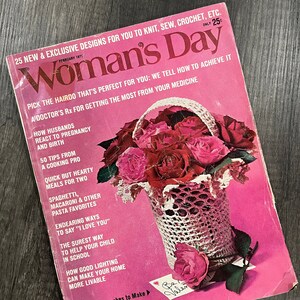 Vintage Woman's Day Magazine February 1972 Vintage Ads Valentine ...