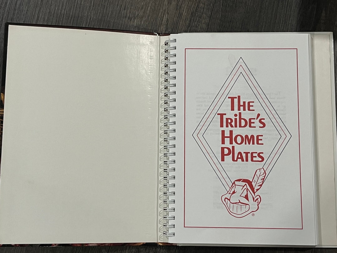 1992 the Tribe's Home Plates Cookbook by Cleveland Indians Wives ...