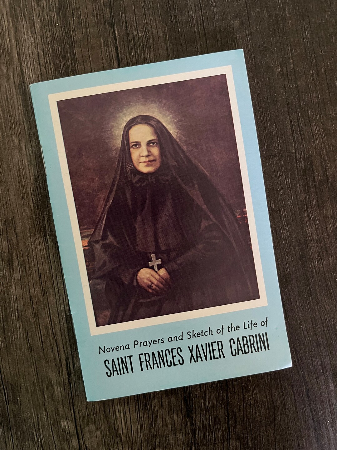Vintage Saint Frances Xavier Cabrini Novena Prayers and Sketch - Etsy