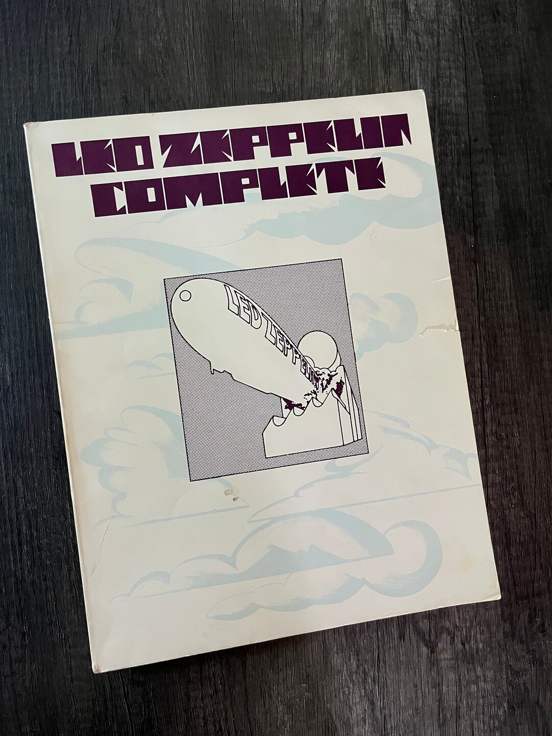 Vintage Led Zeppelin Complete Songbook 1973 Warner Sheet Music Rock - Etsy