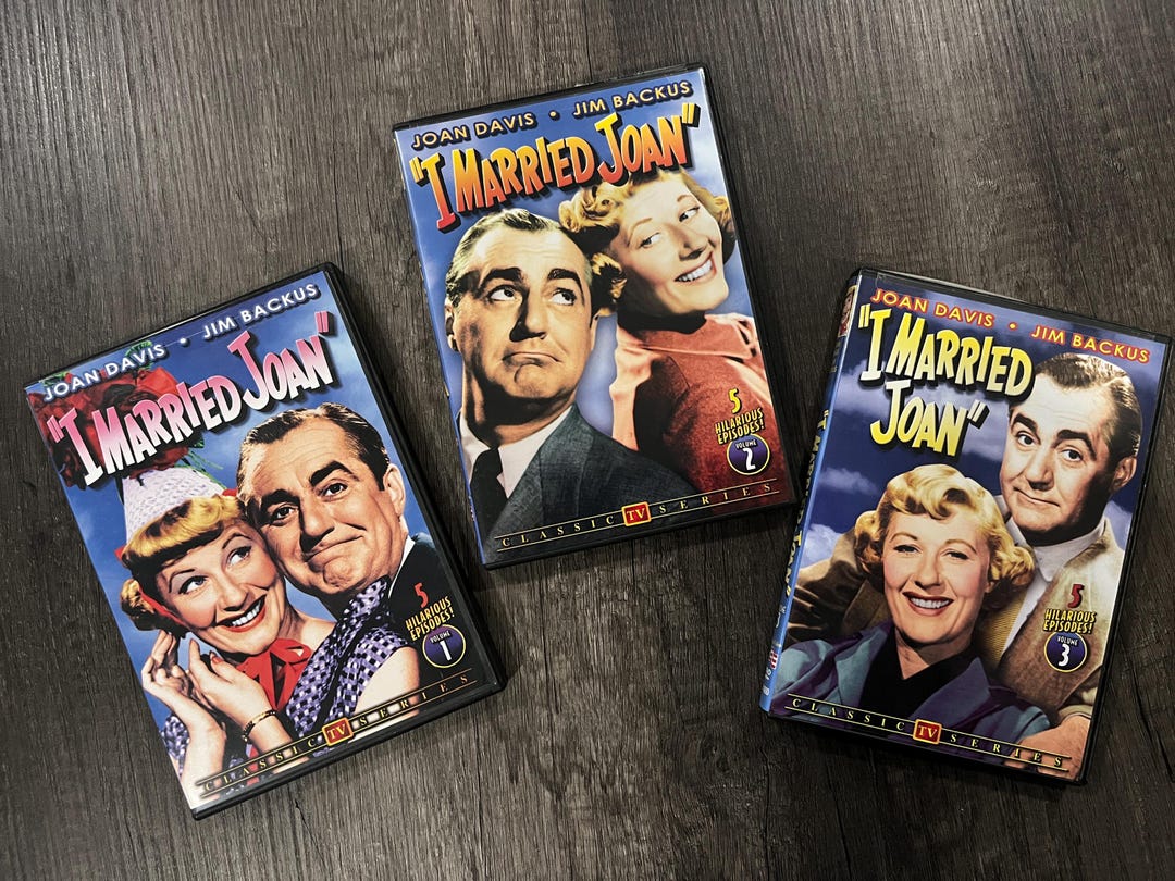 Set of 3 Dvds: I Married Joan Volume 1, Volume 2 and Volume 3 Joan ...