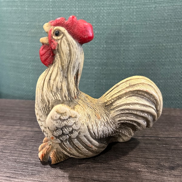 Rooster Statue - Etsy