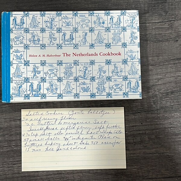 Dutch Cookbook - Etsy