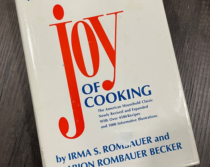 1975 the Joy of Cooking Bobbs-merrill Co. 33rd Print 1984 Vintage ...
