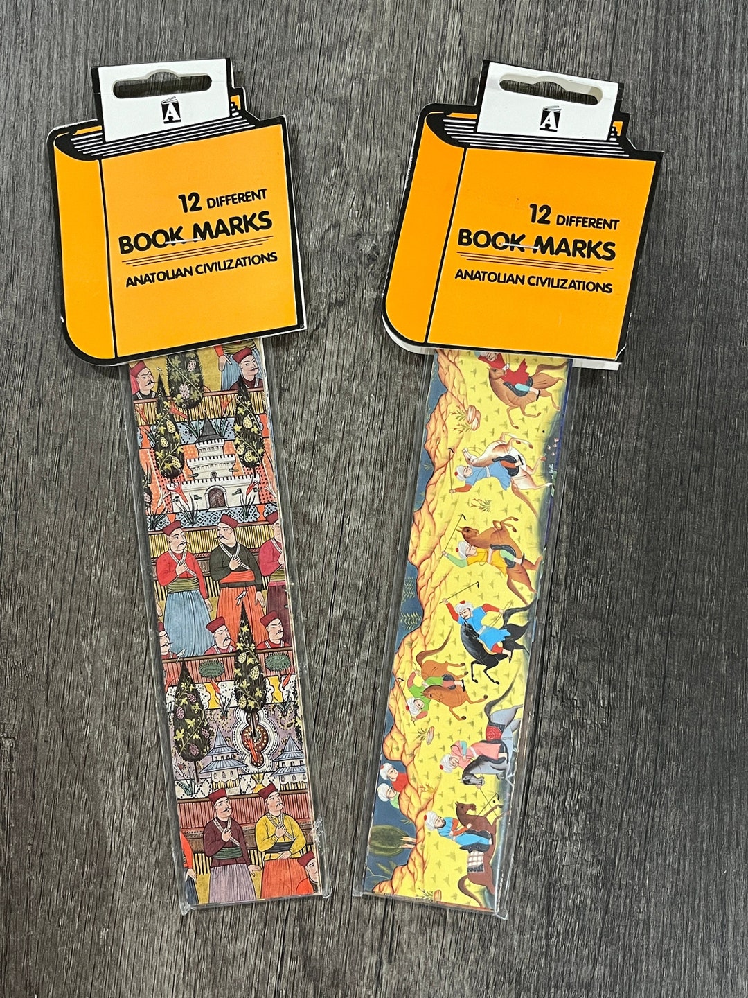Vintage Anatolian Civilizations Bookmarks Set of 24 Still in Package - Etsy