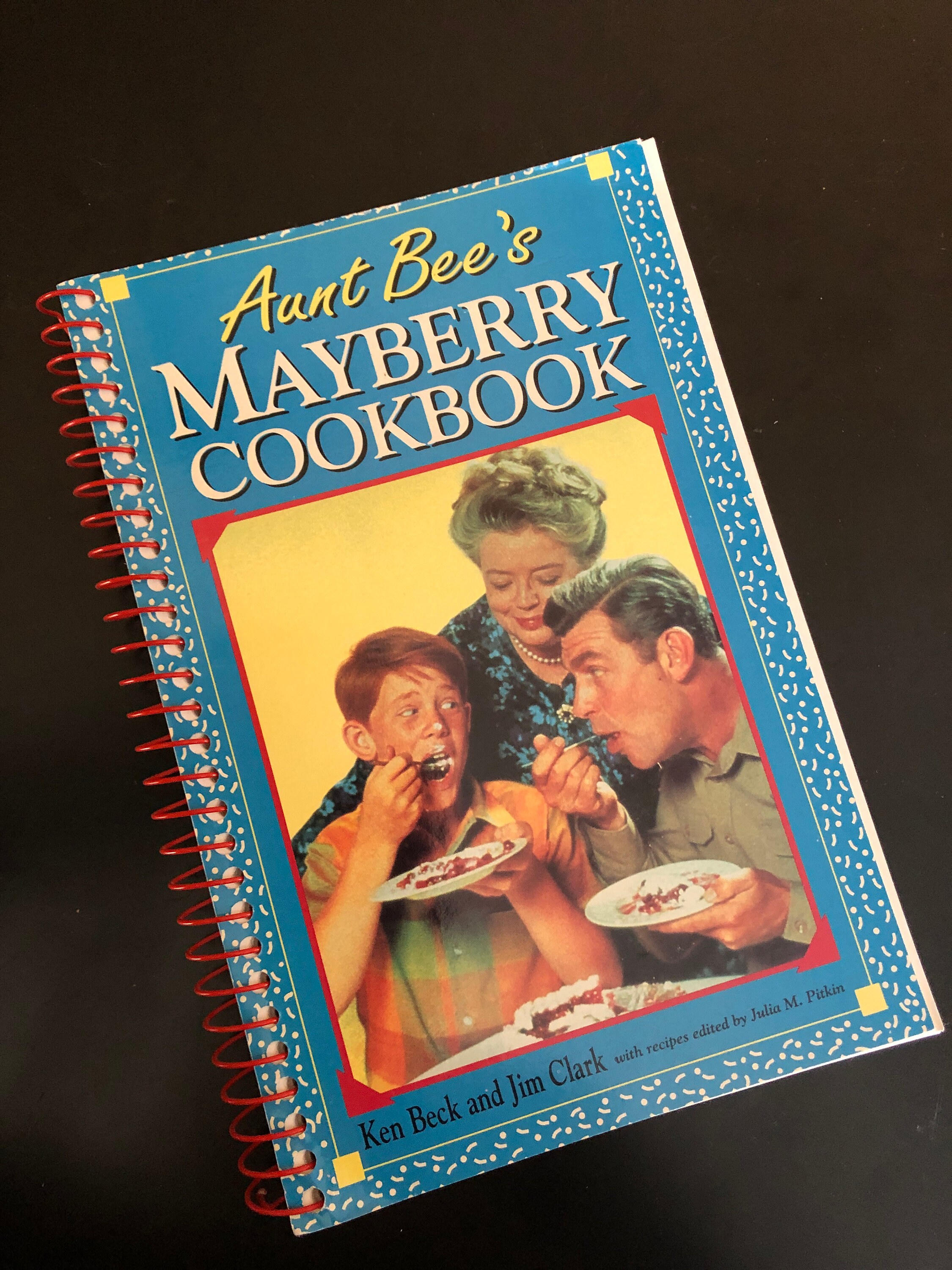 1991 Aunt Bees Mayberry Cookbook Vintage Recipes Nice Etsy