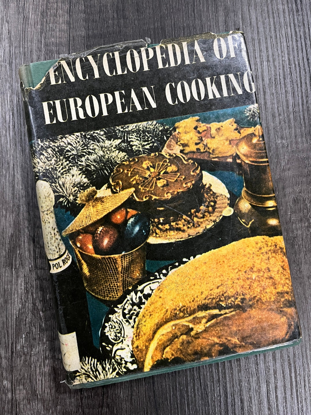 1968 Encyclopedia of European Cooking Vintage Ethnic Cookbook Italian ...
