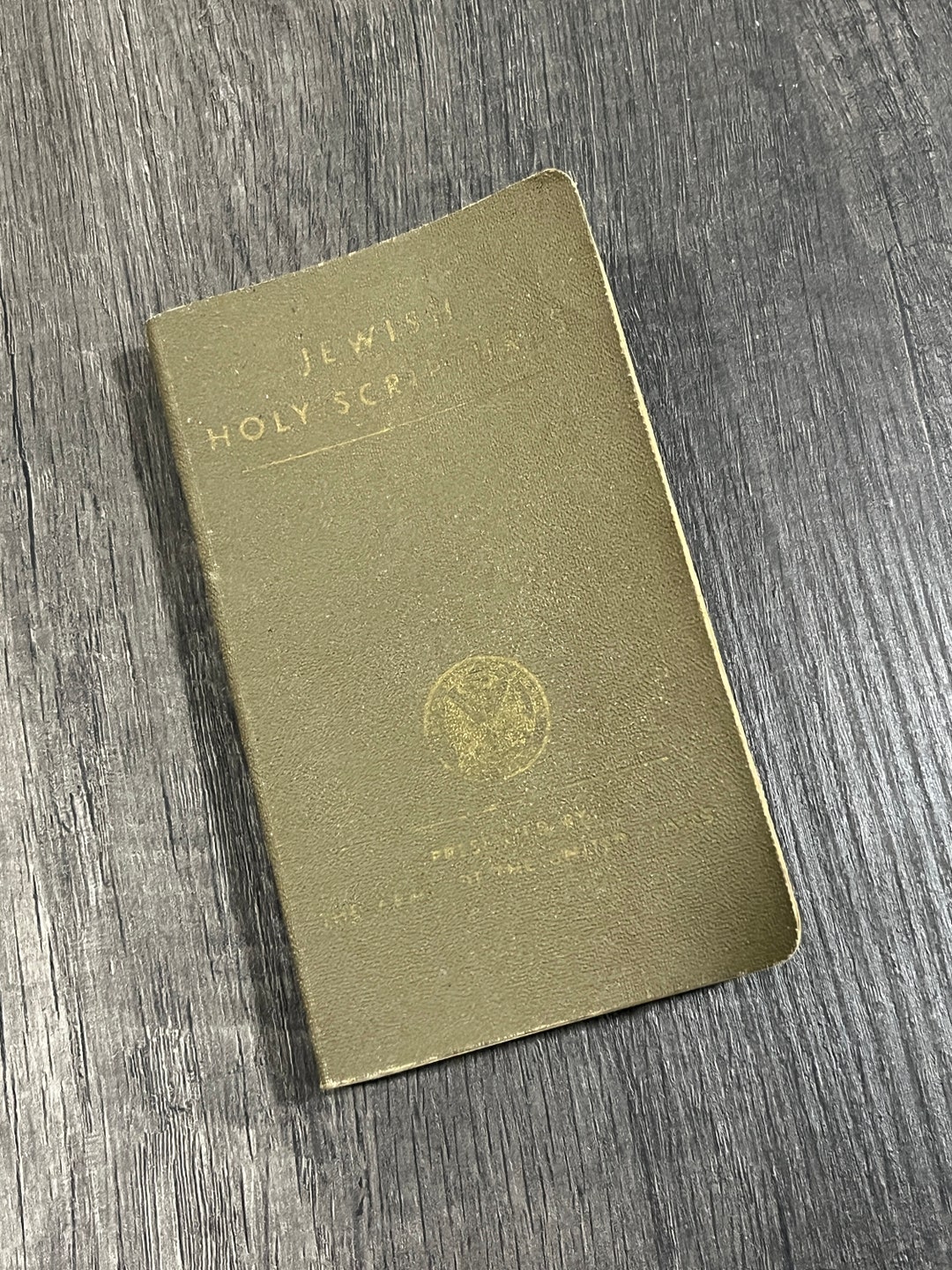 1942 WWII Jewish Holy Scriptures Army Bible for Jewish Personnel ...