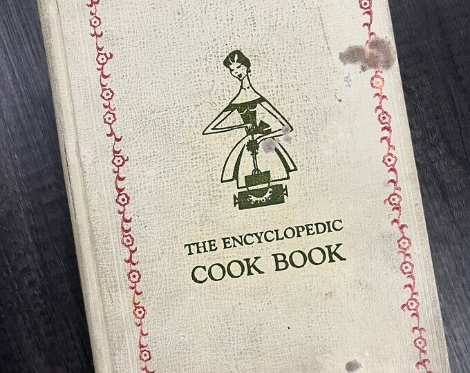 1950 Gift Edition Culinary Arts Institute Encyclopedic Cookbook Antique ...