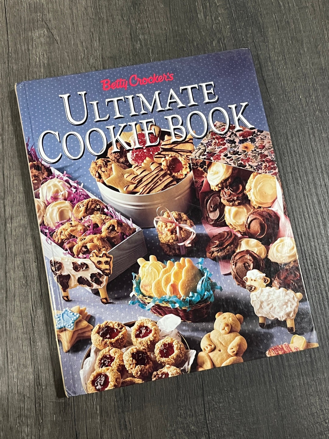 1992 Betty Crocker's Ultimate Cookie Book Cookbook HB Cookie Recipes ...