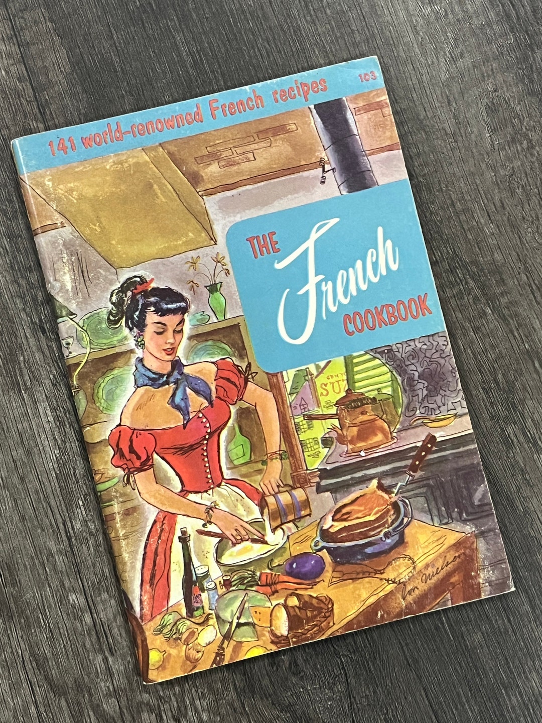 1955 the French Cookbook by Culinary Arts Institute 141 Traditional ...