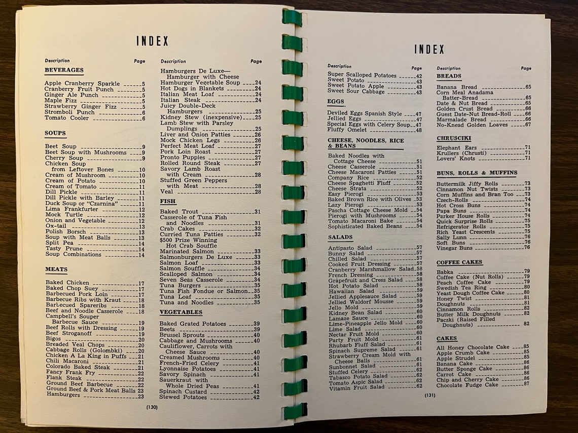 1960s From the S.S.J. Kitchens Convent Nun Cookbook Vintage | Etsy