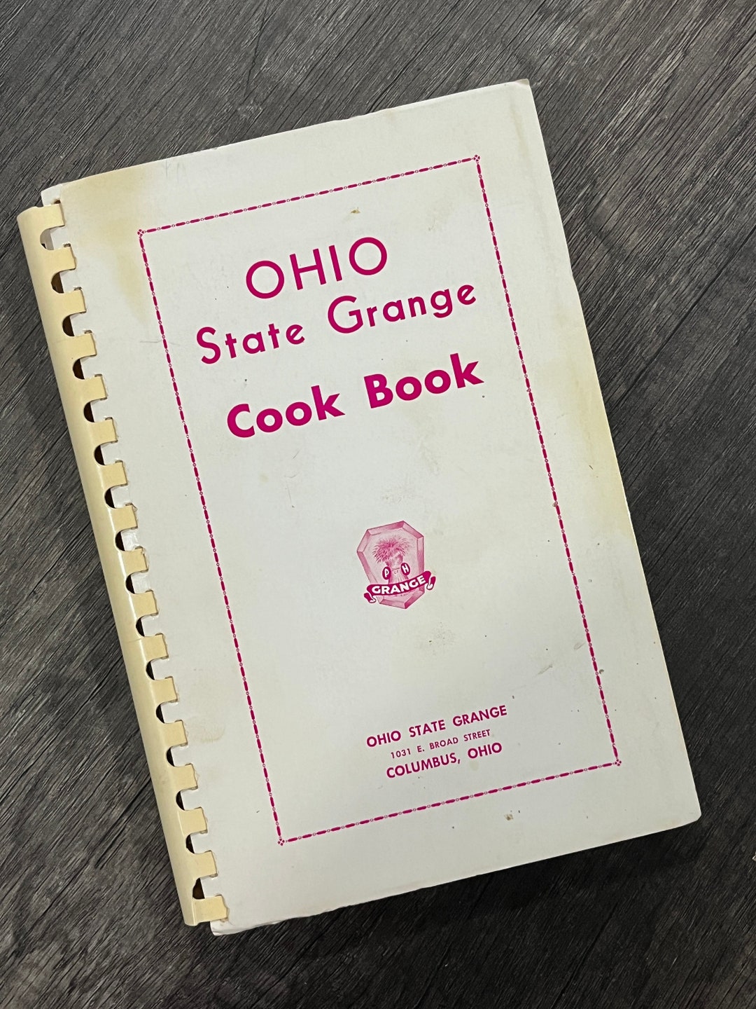 1974 Ohio State Grange Cook Book by Home Economics Committee Vintage ...