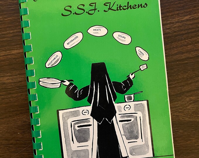 1960s From the S.S.J. Kitchens Convent Nun Cookbook Vintage Recipes - Etsy
