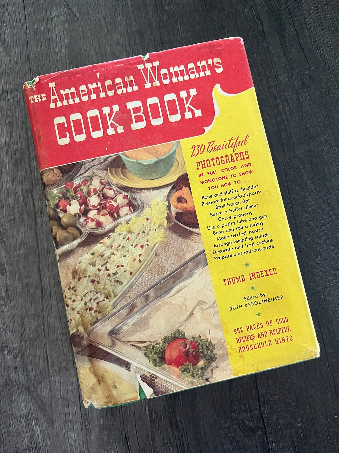 1966 the American Woman's Cookbook BEAUTIFUL Cook Book Vintage Antique ...