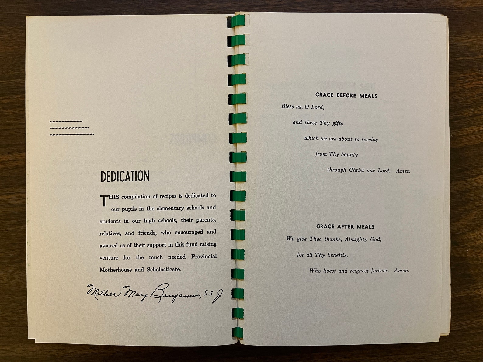 1960s From the S.S.J. Kitchens Convent Nun Cookbook Vintage - Etsy