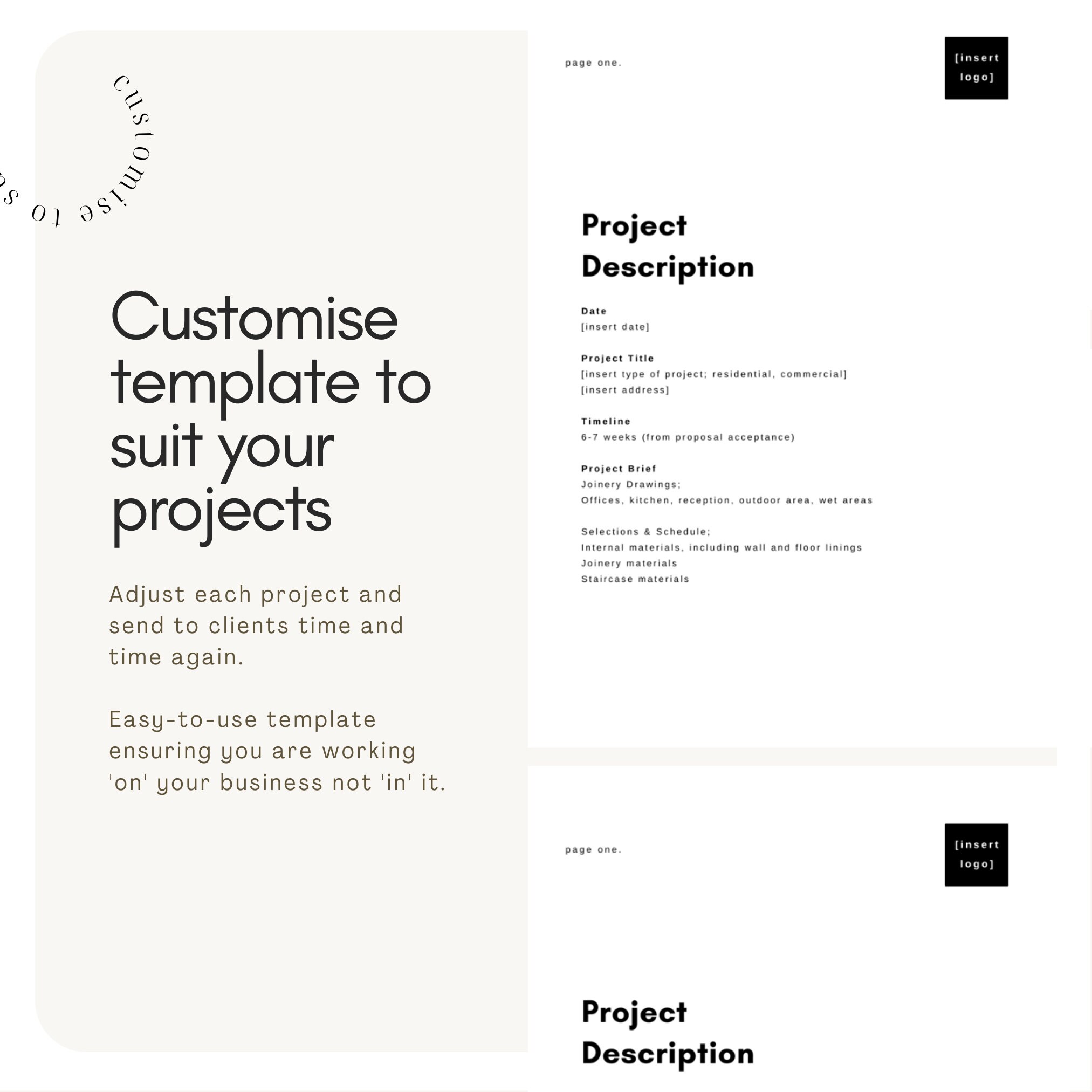 Interior Design | Project & Fee Proposal | Quote | Template | Online ...