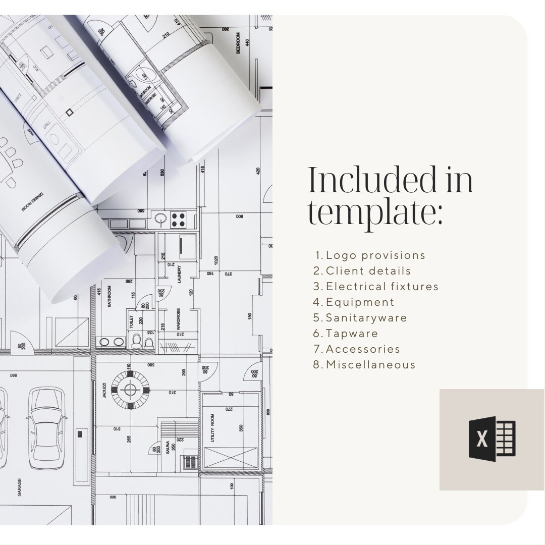 Interior Design FF&E Schedule Template Online Interior - Etsy Australia