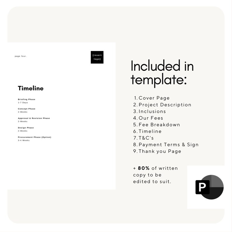 Interior Design Project & Fee Proposal Quote Template Online Interior ...