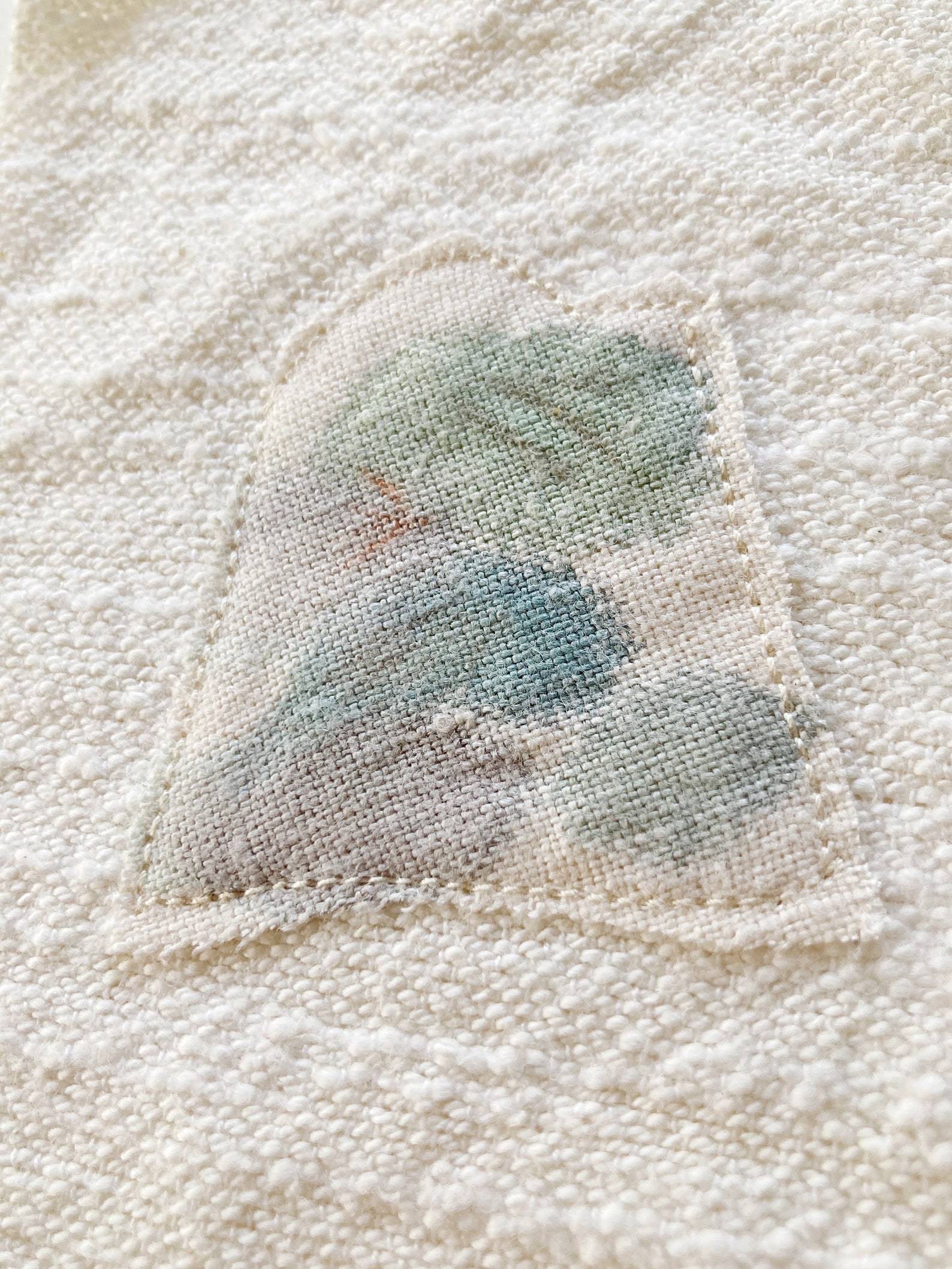 Textile Wall Art Minimalist Nature Inspired Framed Fabric Art Abstract ...