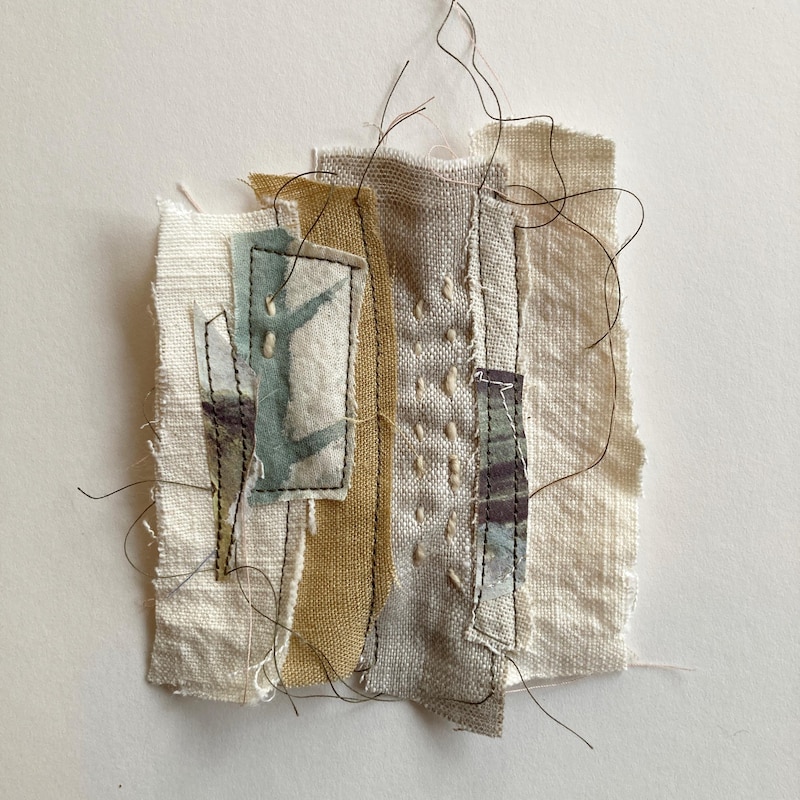 Abstract Textile Art - Etsy