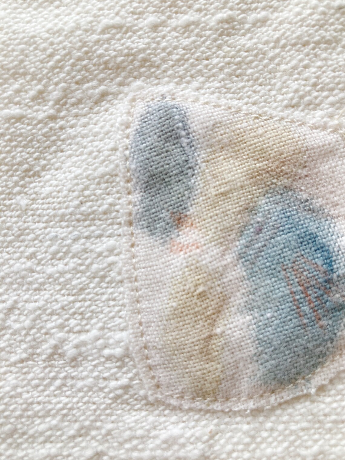 Gathering Calm Textile Wall Art Fabric Wall Art Abstract - Etsy