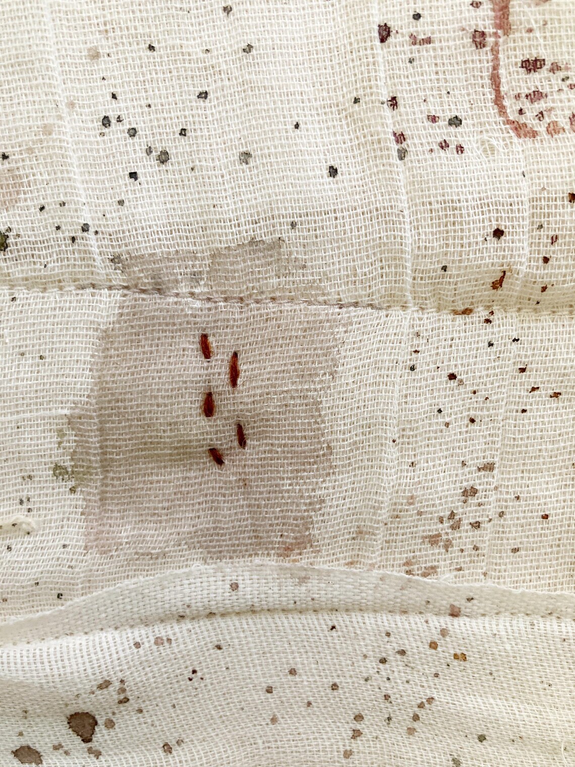 Textile Wall Art ORIGINAL Abstract Painting Framed Textile Collage Art ...