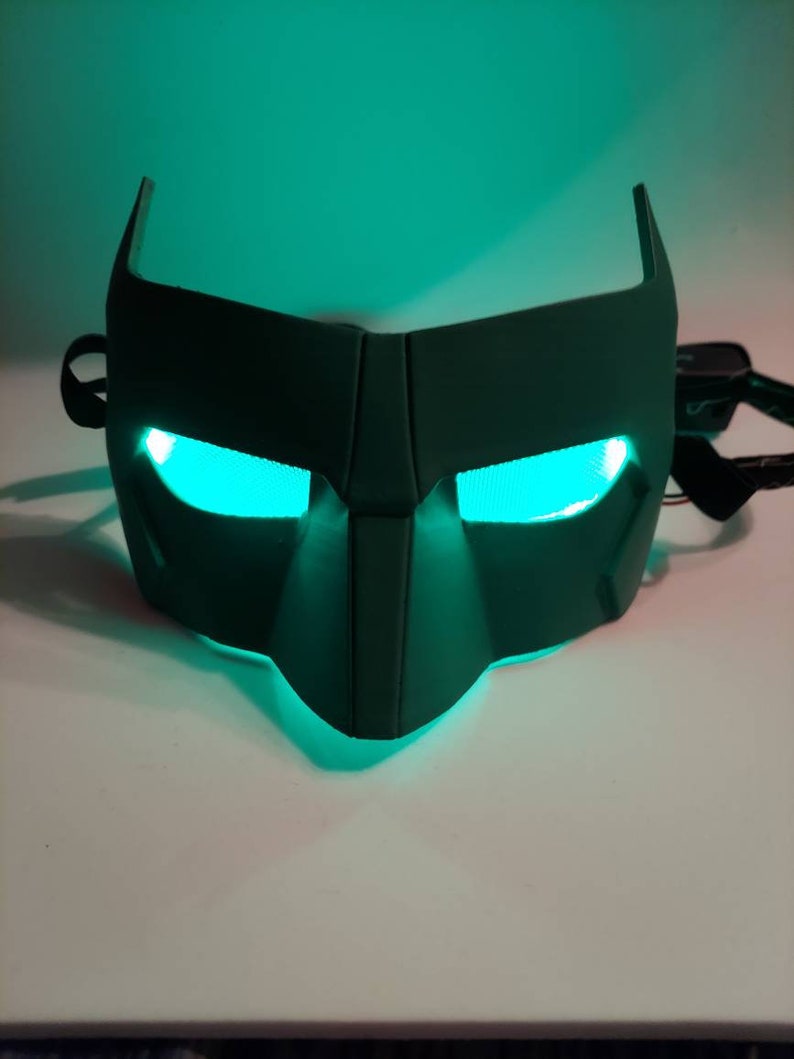 Green Lantern Kyle Rayner Face MASK Cosplay Accessory Reenactment Dc ...