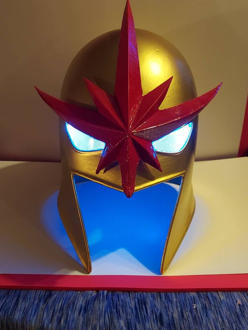 NOVA Richard Rider Cosplay Helmet 3d Printed and Finished - Etsy