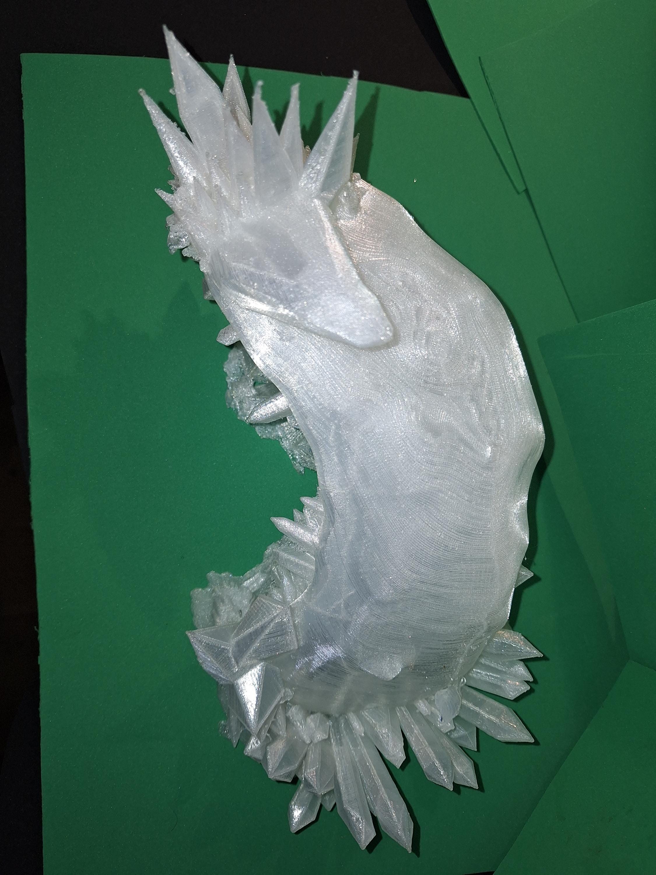 3D Printed Marvel Legends Iceman Ice Slide Effects Diorama Xmen Xfactor ...