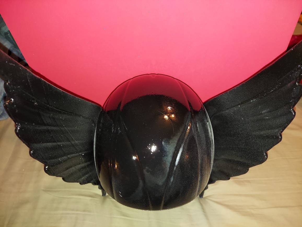 Black Lantern HAWKMAN DC COMICS Justice League Cosplay Helmet - Etsy