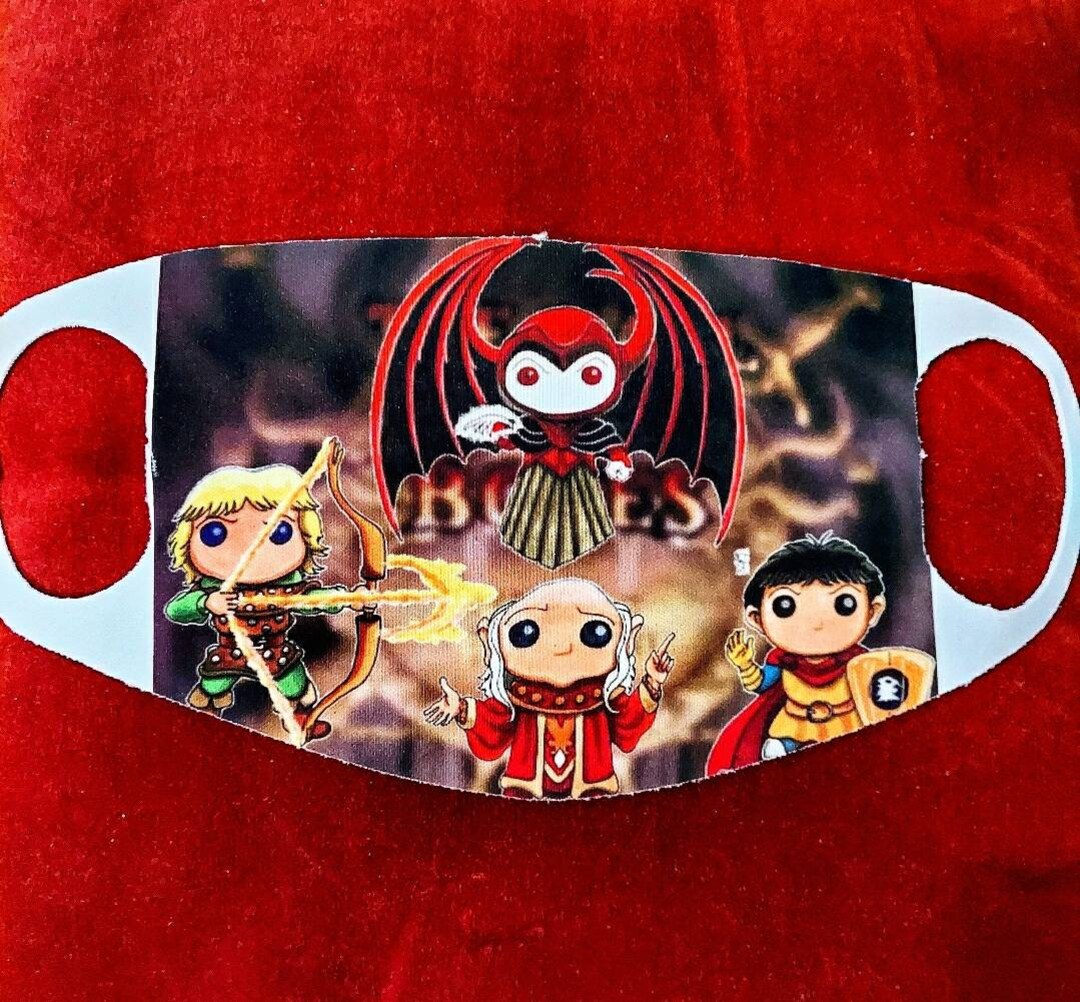 DUNGEONS and DRAGONS CARTOON Chibi Comics Original Fan Art Neoprene ...