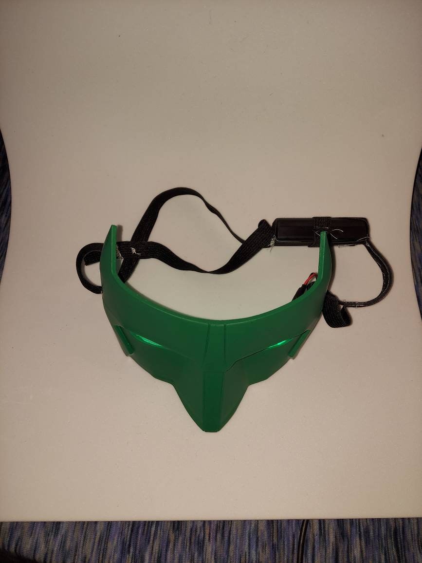 Green Lantern Kyle Rayner Face MASK Cosplay Accessory Reenactment Dc ...
