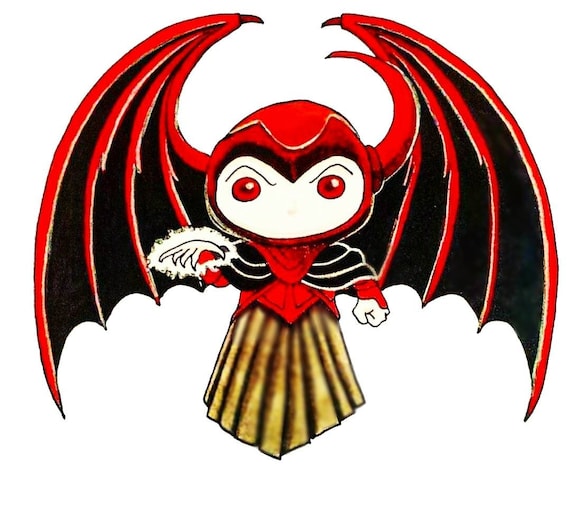 DUNGEONS AND Dragons Venger 5x5 Chibi Pop Fan Art Sticker - Etsy