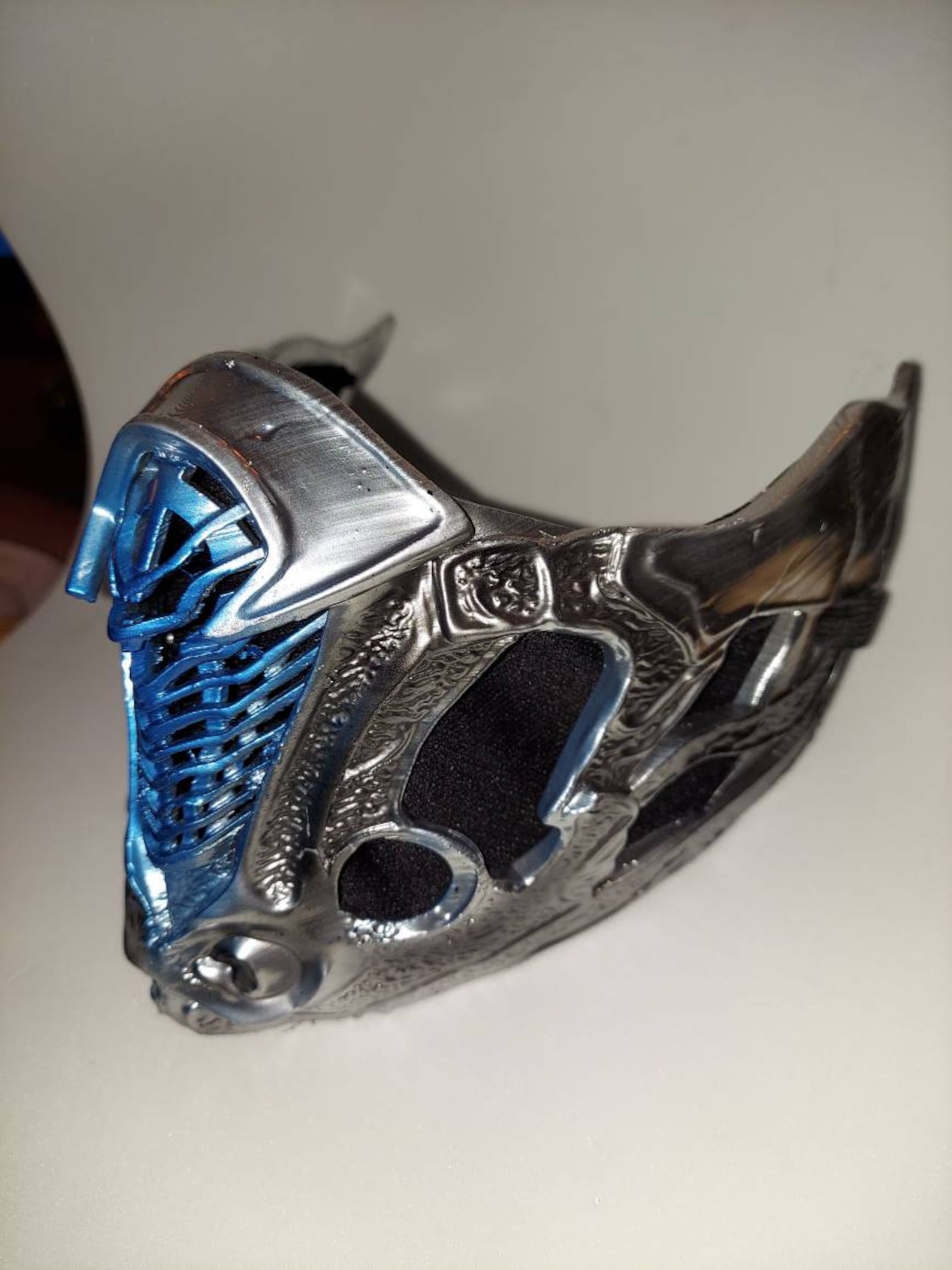 Mortal Kombat SUB ZERO COSPLAY Face Mask Motor Cycle Ppe | Etsy