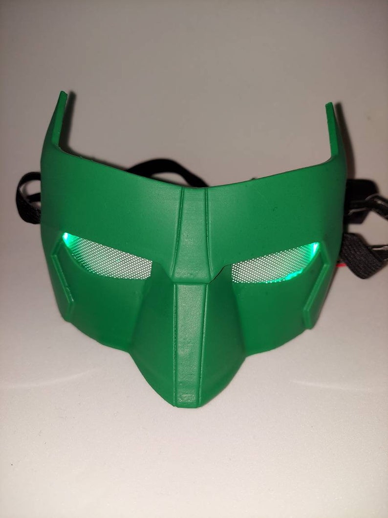 Green Lantern Kyle Rayner Face MASK Cosplay Accessory Reenactment Dc ...