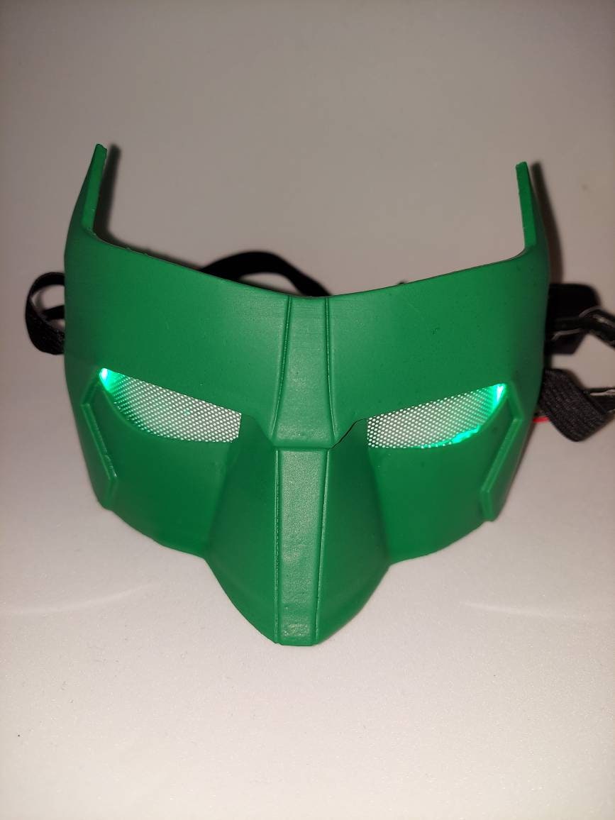 Linterna Verde Kyle Rayner Face MASK cosplay accesorio | Etsy