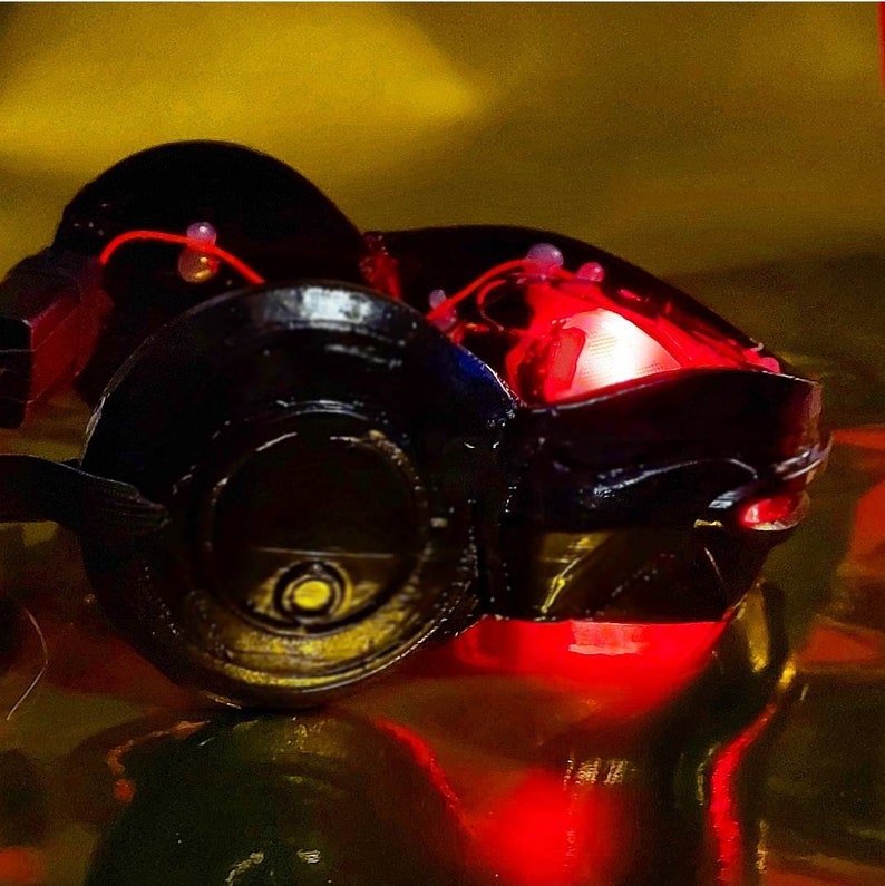 CYCLOPS XMEN 90S Face MASK Visor Cosplay Accessory Black Color - Etsy