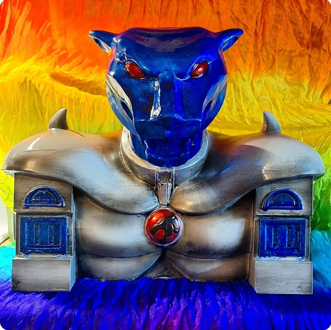 3D Printed THUNDERCATS Cats Lair Playset Bust for SUPER7 Action Figures ...