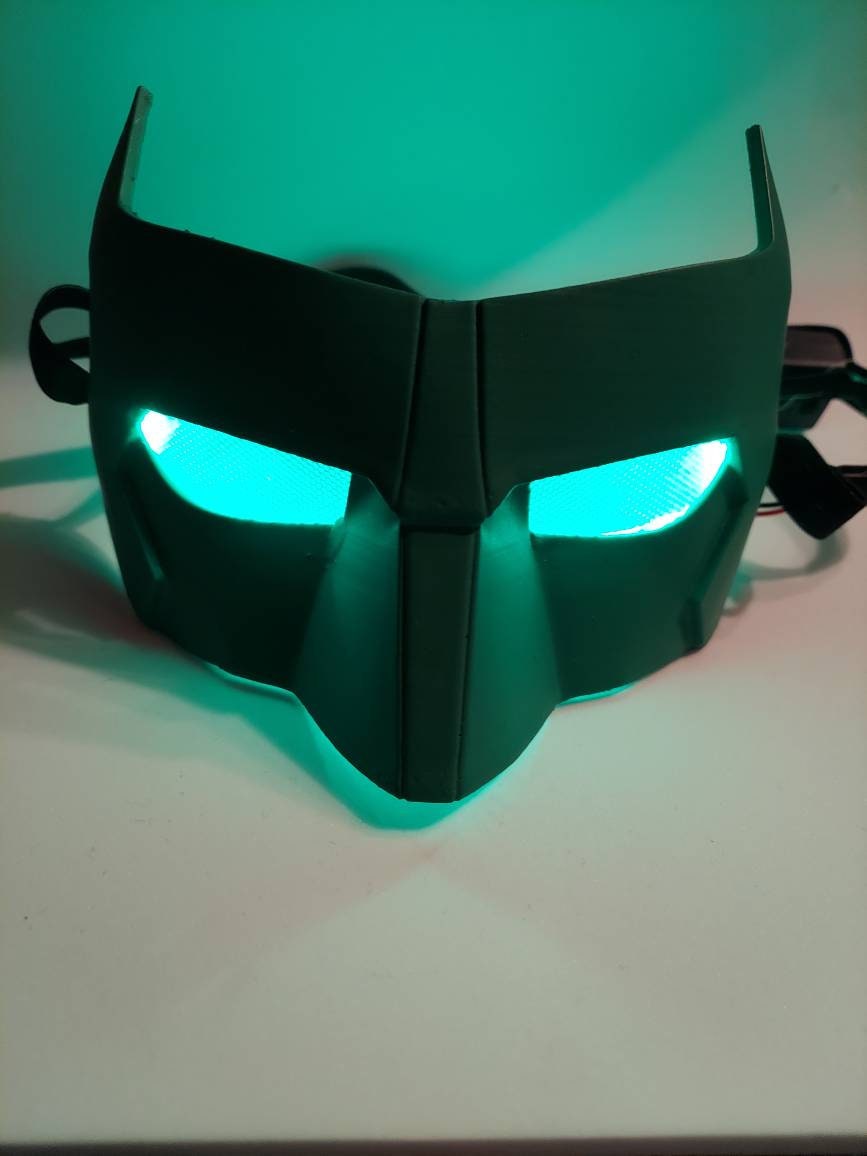 Green Lantern Kyle Rayner Face MASK Cosplay Accessory - Etsy Australia