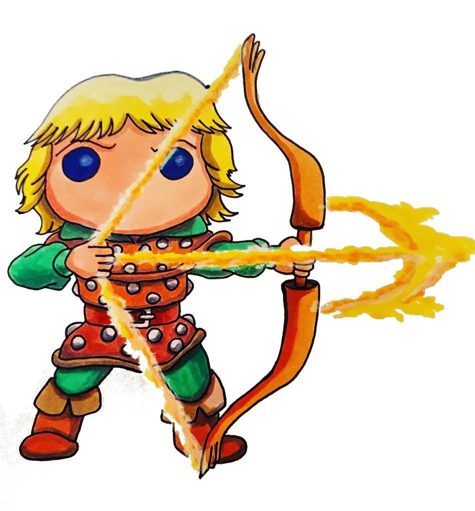 DUNGEONS AND Dragons Hank the Ranger 4x4 Inch Chibi Pop Fan - Etsy