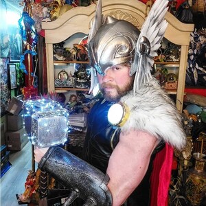 THOR AVENGERS MARVEL Classic Wing Thunder God Asgard Viking Cosplay ...