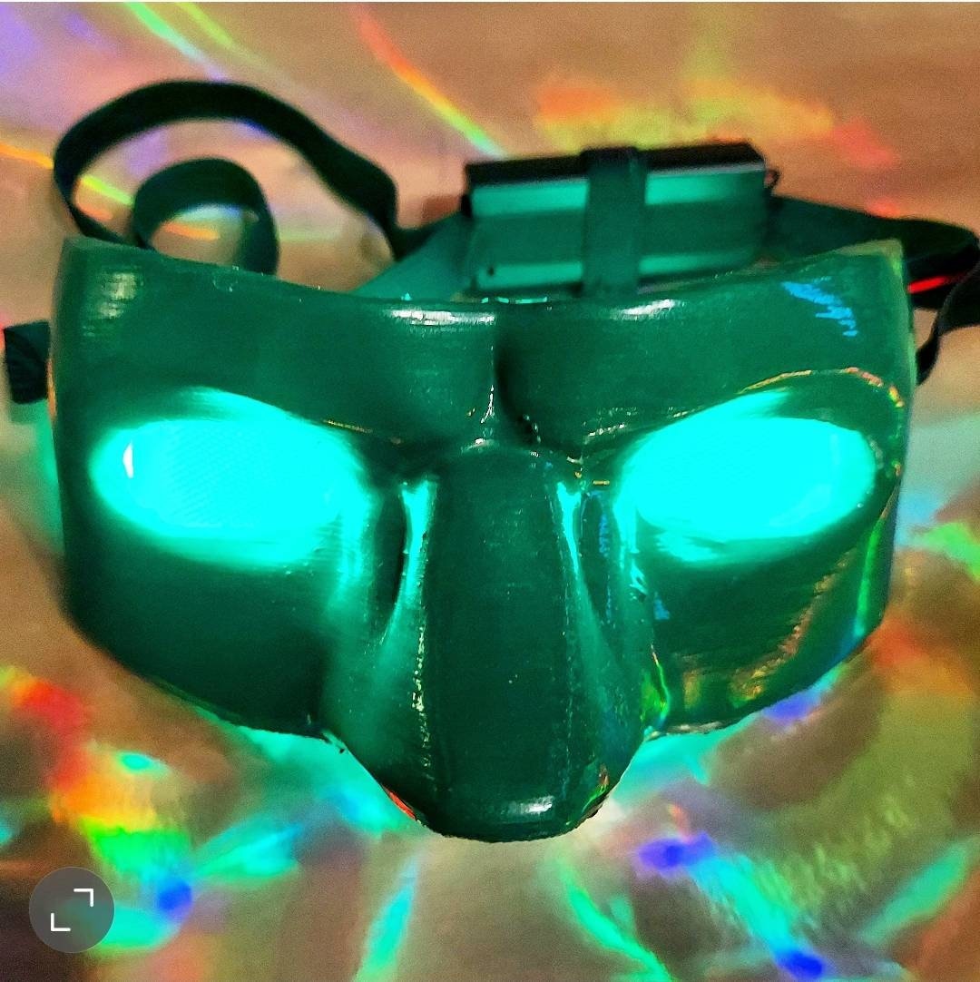 Green Lantern Hal Jordan Face MASK Cosplay Accessory Reenactment Dc ...