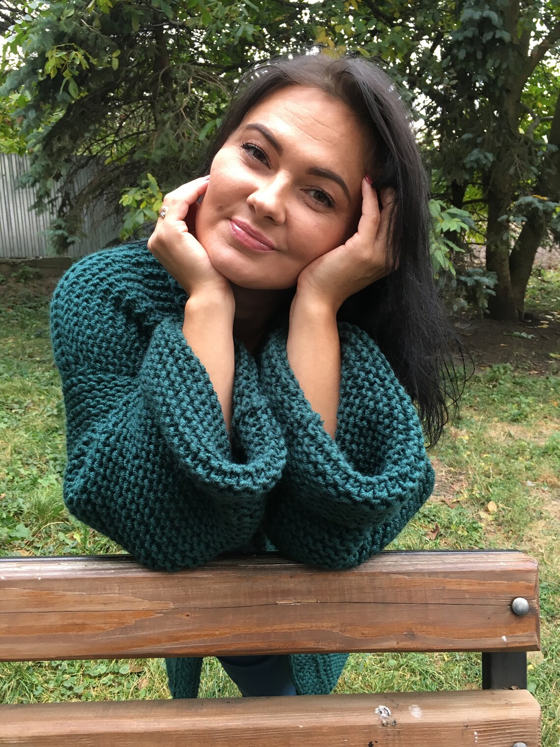 Chunky Cardigan Knit Pattern Open Front Cardigan Pattern - Etsy