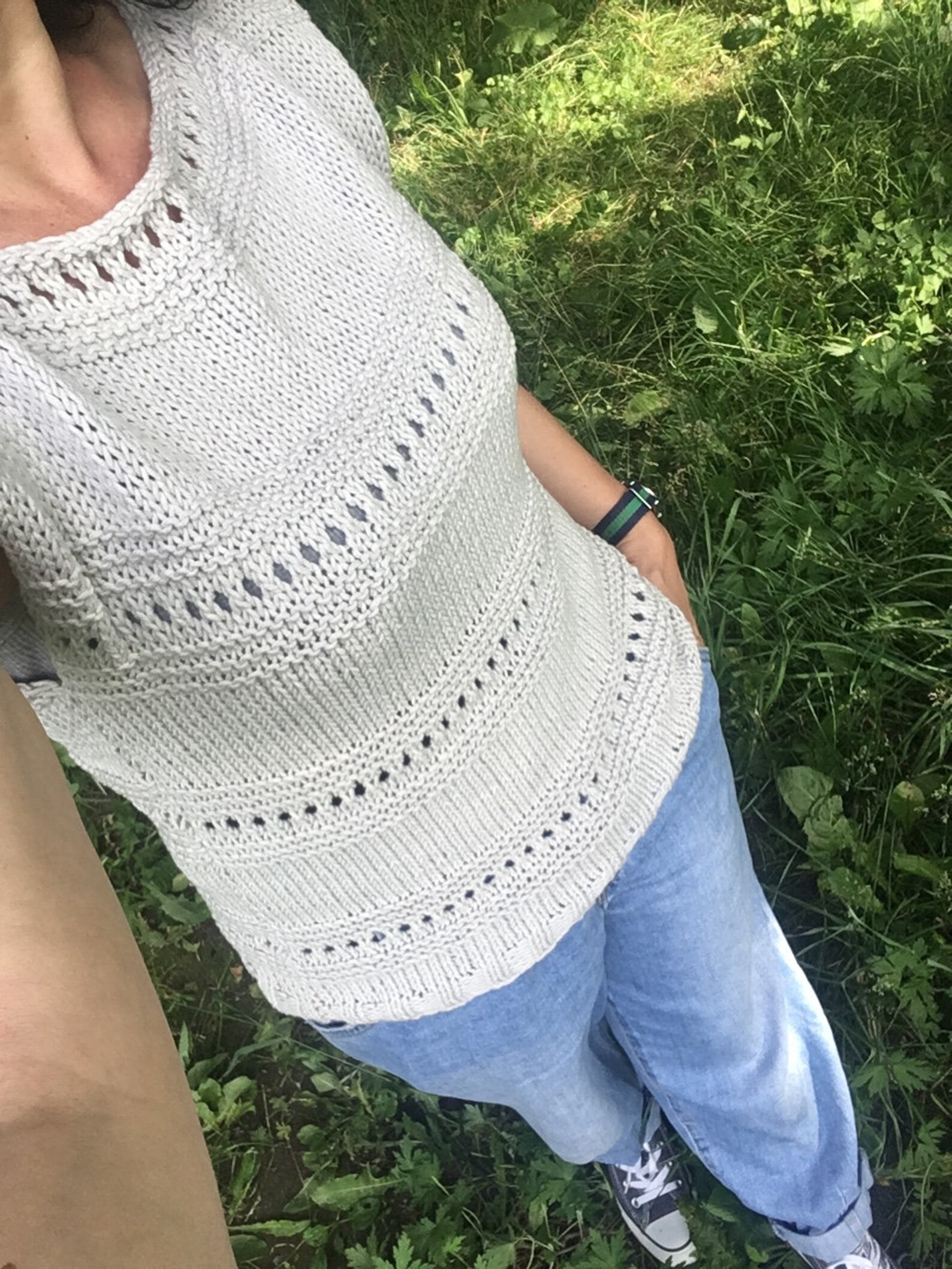 Tank Top Knitting Pattern Easy Sleeveless Knit Top Pattern - Etsy