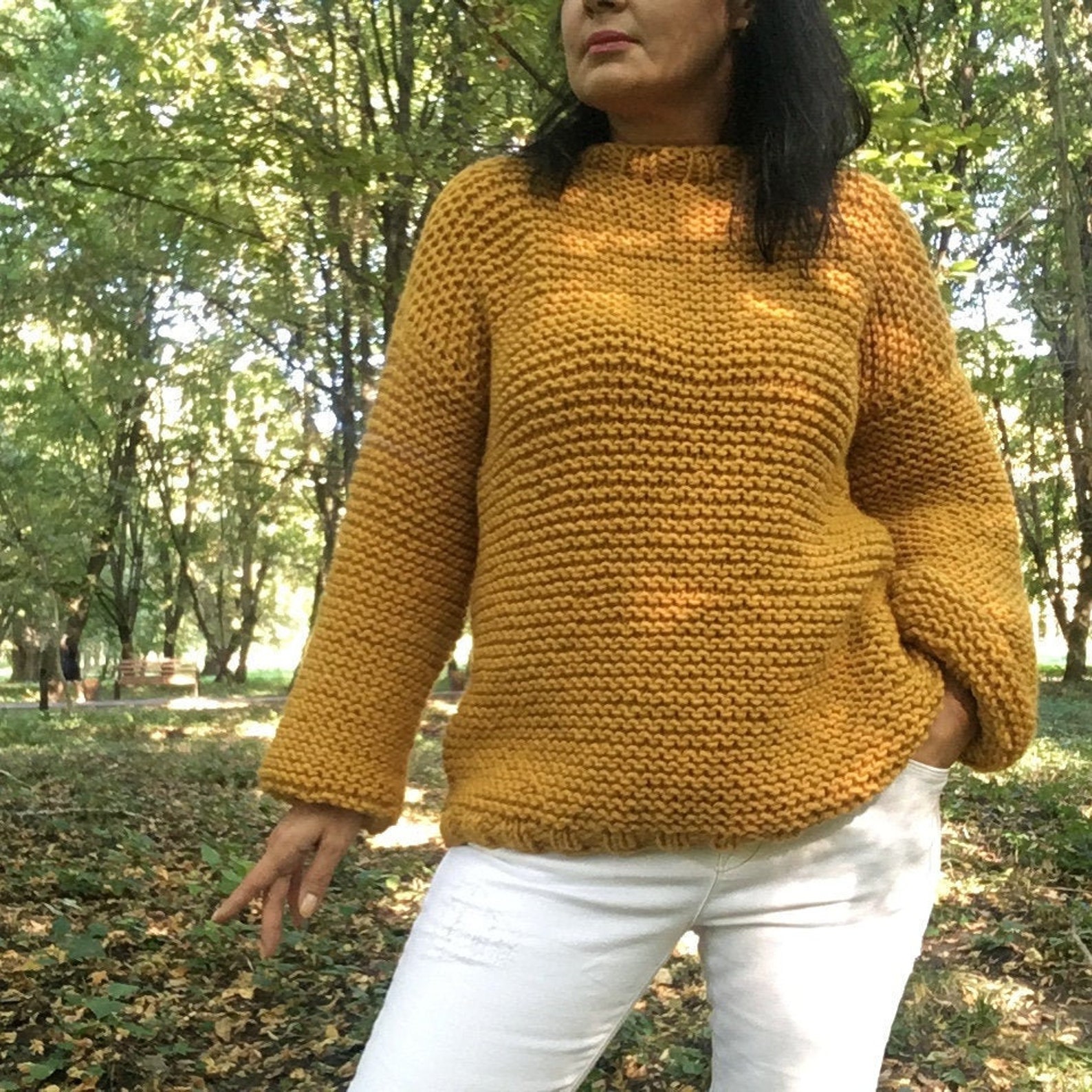 Chainmail Women Sweater Knit Pattern Oversized Sweater - Etsy UK