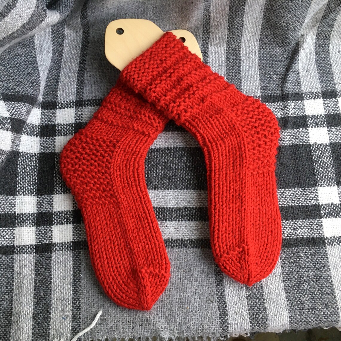 Simple Socks Knitting Pattern . Hand Knitting Socks | Etsy