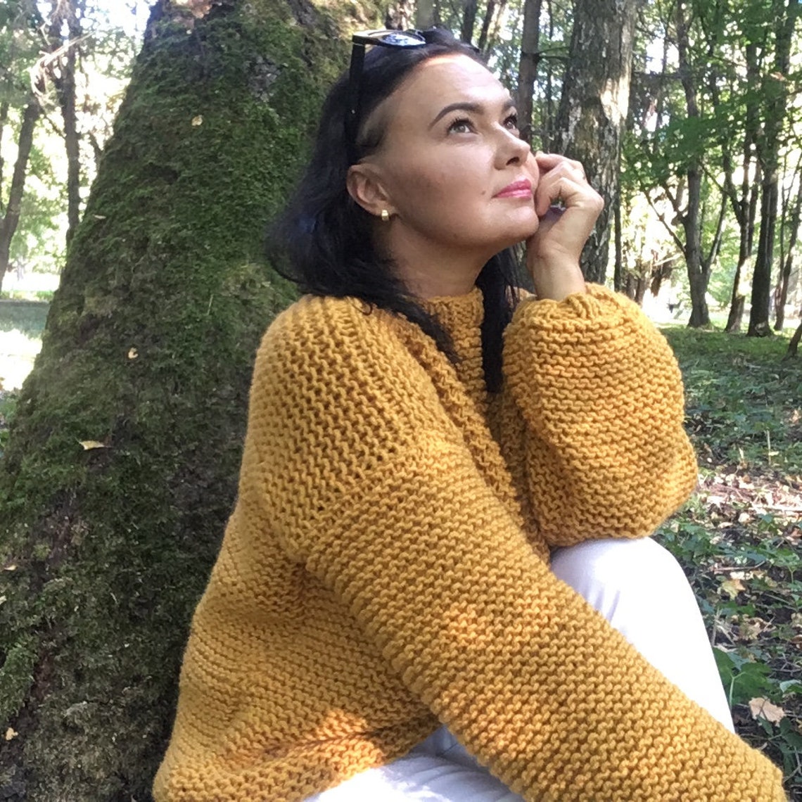 Chainmail Women Sweater Knit Pattern Oversized Sweater | Etsy
